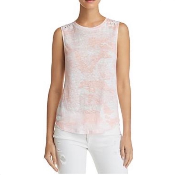 Generation Love | Tops | Generation Love Linen Lace Up Tie Back ...